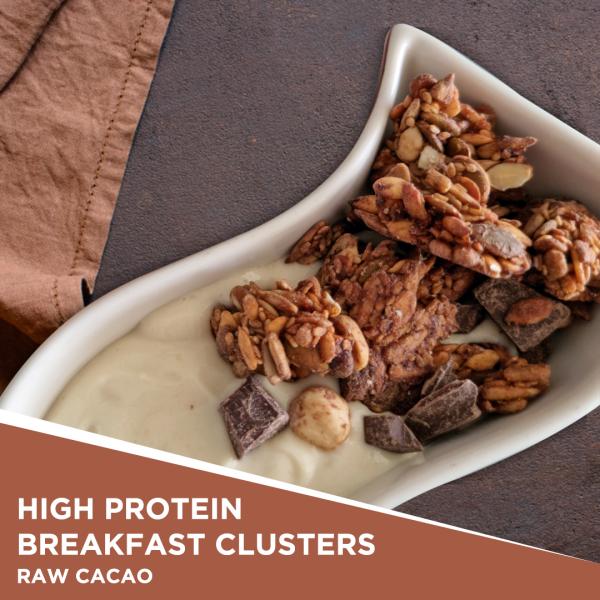 Kilobeaters- High Protein Breakfast Clusters - Raw Cacao - JioMart