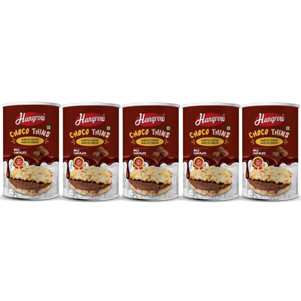 Hangrow Choco Thins Small Tin Milk Chocolates (Pack of 5) - JioMart