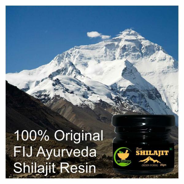 FIJ AYURVEDA Ayurvedic Pure Shilajit/Shilajit Resin (Semi Liquid ...