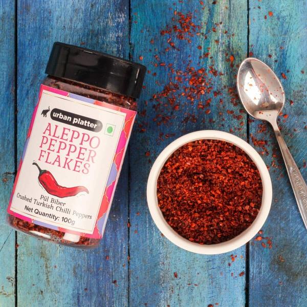 Urban Platter Turkish Aleppo Chilli Flakes (Pul Biber), 100g - JioMart