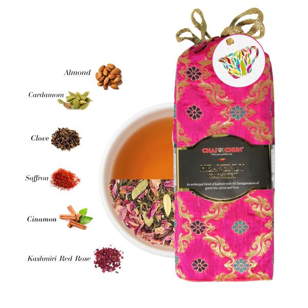 Chai Chun Heavenly Kashmiri Premium Kashmiri Kahwa Tea 100 Gms - JioMart
