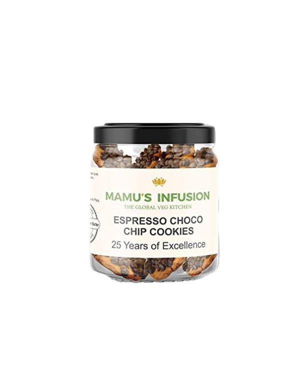 Mamus Infusion Espresso Choco Chip Cookies Vegeterian 250 g - JioMart