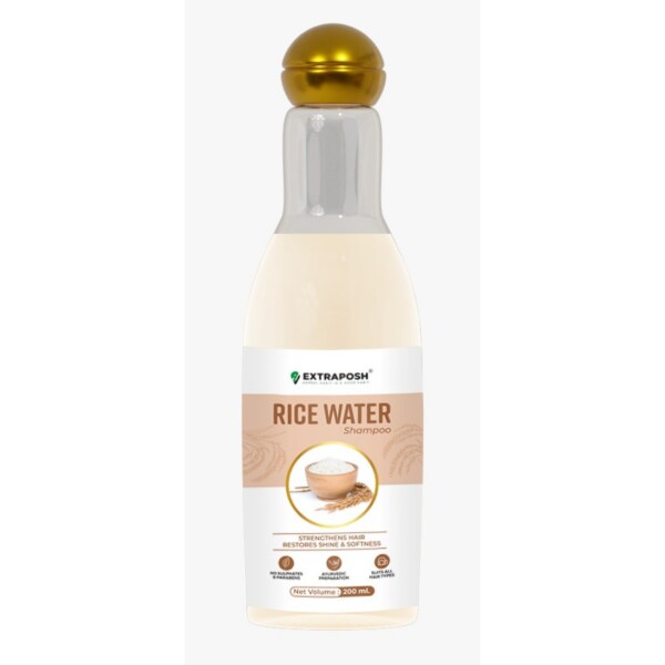 EXTRAPOSH Rice Water Shampoo With Rice Water & Keratin For Damaged, Dry ...