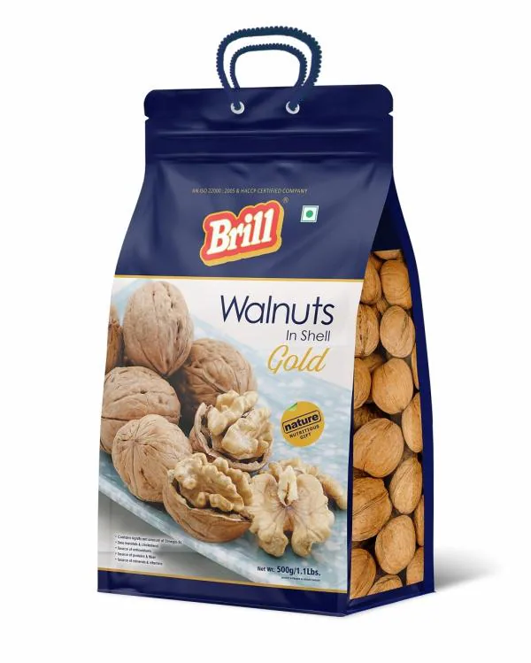 Brill Chile Walnut In Shell 500g - JioMart