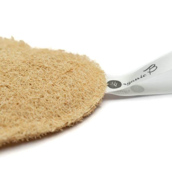 Organic B Heart Shaped Natural Body Loofah Pack Of 2 - Beige - JioMart