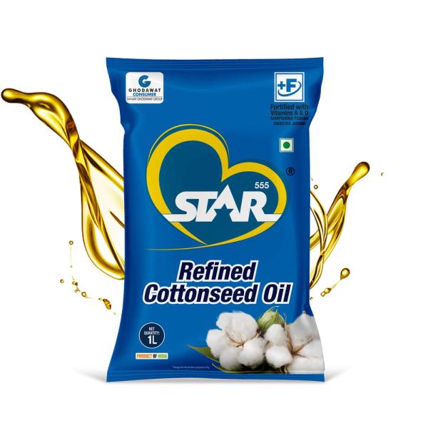 STAR 555 Refined Sunflower , Soyabean , Rice Bran & Cottonseed Oil - 1 ...