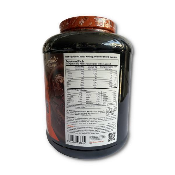Starlabs Evo Series Chocolate Milkshake I90 Isolac CFM Whey Isolate Protein Powder 2.27 kg - JioMart