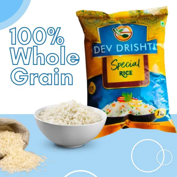 Dev Drishti Biryani Special Basmati Rice 1 Kg (Pack of 1) - JioMart