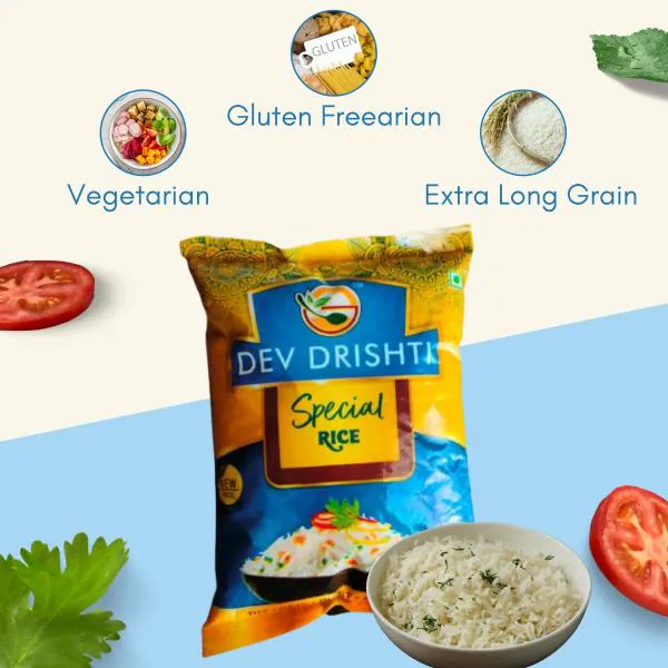 Dev Drishti Biryani Special Basmati Rice 1 Kg (Pack of 1) - JioMart