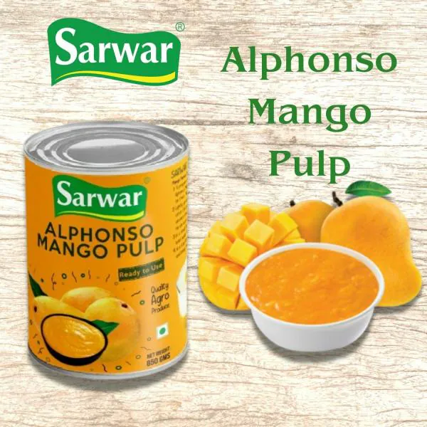 Sawar Alphonso Mango Pulp 850 Gram - JioMart