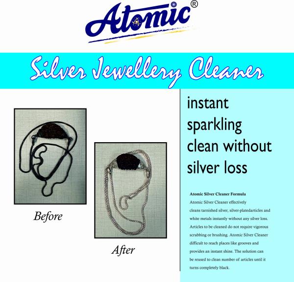 Atomic Silver Cleaning Liquid to Clean Silver without Silver Loss (1 Litre, Pack of 2) - JioMart