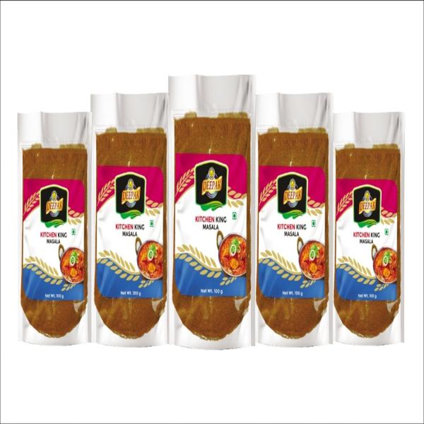 Deepak Brand Kitchen King Masala 100g (Set Of 5) - JioMart