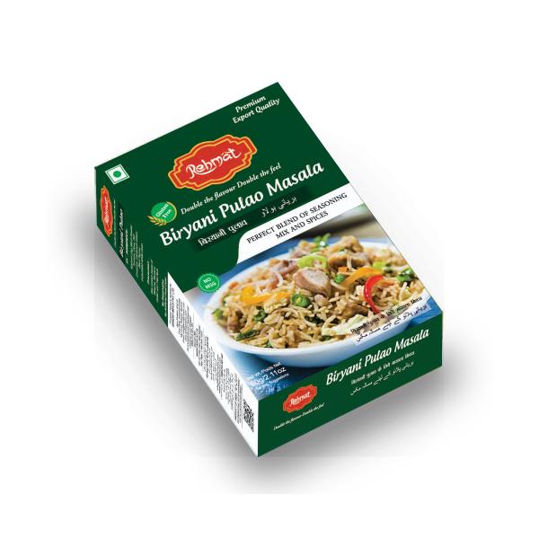 Rehmat Biryani Pulao Masala Powder, Exotic Spices Blend Easy & Ready to ...