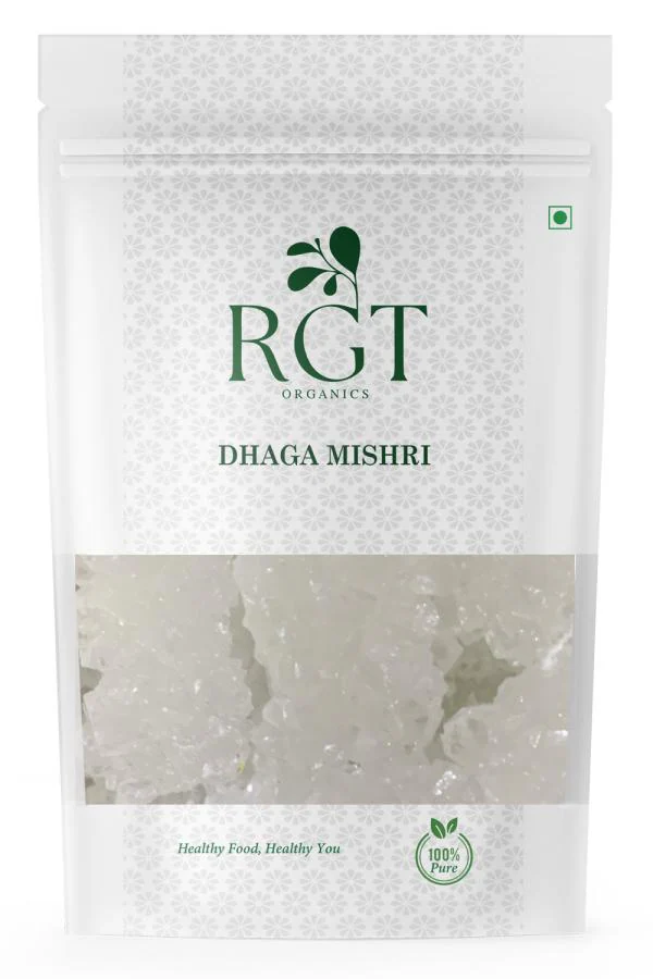 RGT Organics Dhaga Mishri 200Gm | Mishri Crystal | Mishri Sira - JioMart