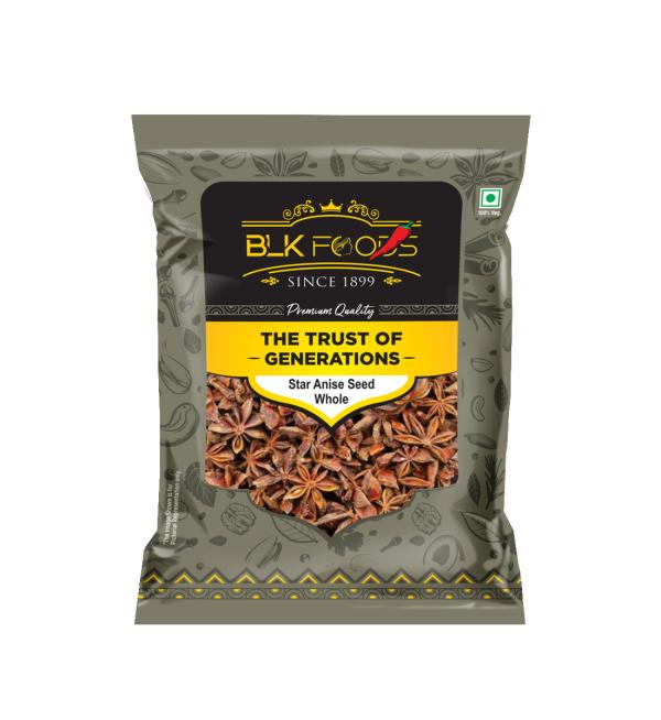 BLK Foods Daily Star Anise Seed Whole (Badiyan) 100g - JioMart