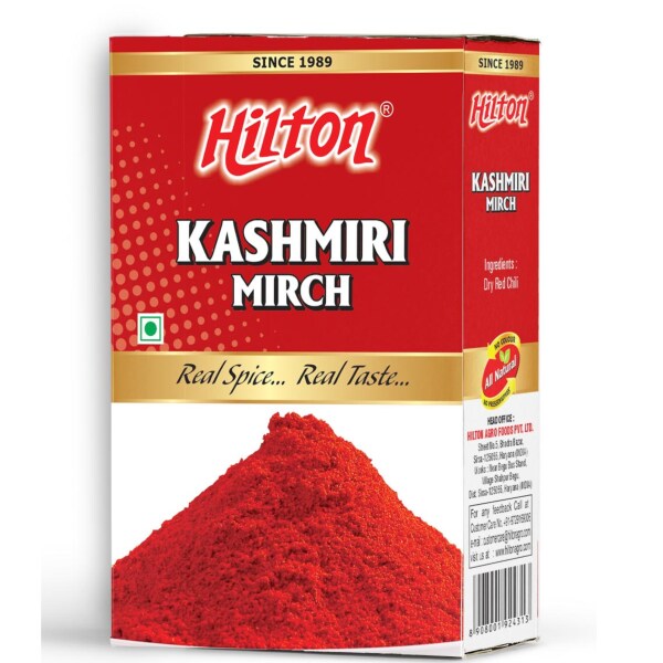 HILTON Vale Of Kashmir Kashmiri Chili Powder 100% Pure 500gm Chemicals ...
