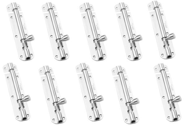 AKS Opera Stainless Steel Tower Bolt Length 10 Inch Rod Thickness 12 MM ...