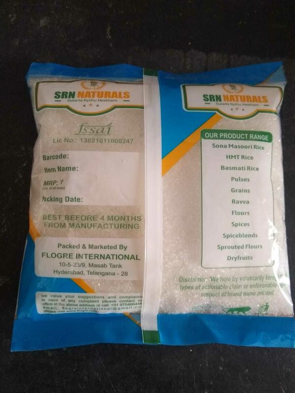 SRN Naturals Premium Upma / Bombay / Suji Ravva, 1Kg - JioMart