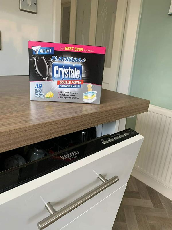 Crystale Platinum Dishwasher Tablets 39's Lemon - JioMart