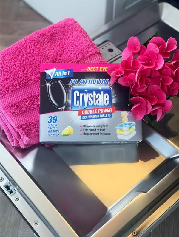 Crystale Platinum Dishwasher Tablets 39's Lemon - JioMart