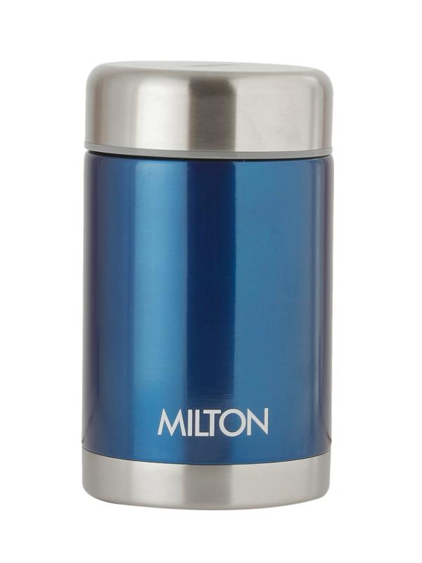 Milton CRUET-550 Thermosteel Soup Flask Hot & Cold 515 ml, Blue - JioMart