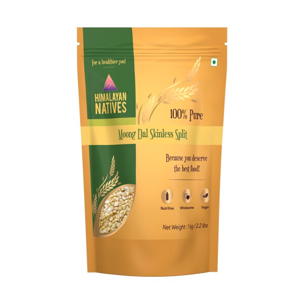 Himalayan Natives Moong Dal Skinless split - 500G - JioMart