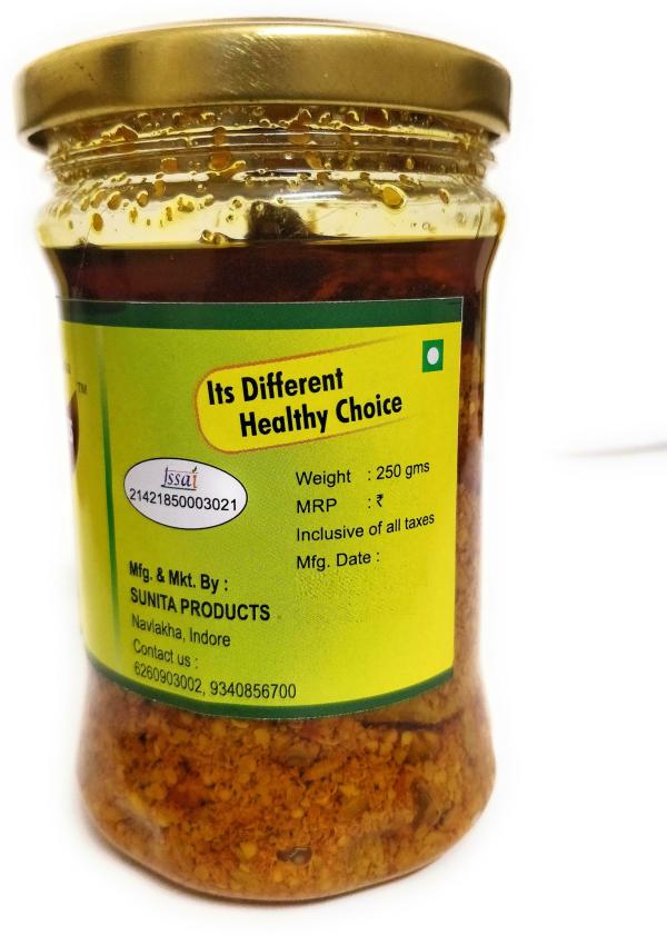 NANI'S PICKLES Home Made Mango Oil Pickle Sour with Pet Jar 250 g - JioMart
