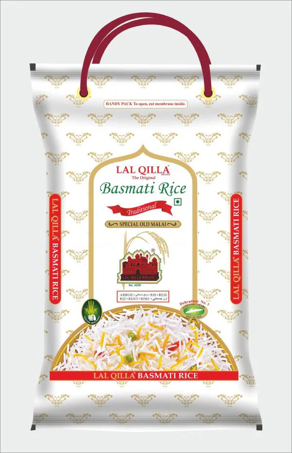 LAL QILLA OLD MALAI BASMATI RICE 20KG (TRADITIONAL) (PACK OF 4) - JioMart