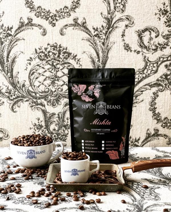 Seven Beans Coffee Company" Mishta" | Monsoon Malabar Blend| Gourmet ...