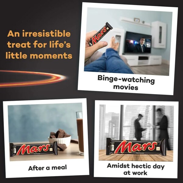 Mars Nougat and Caramel Chocolate Bar - 51g (Pack of 12) - JioMart