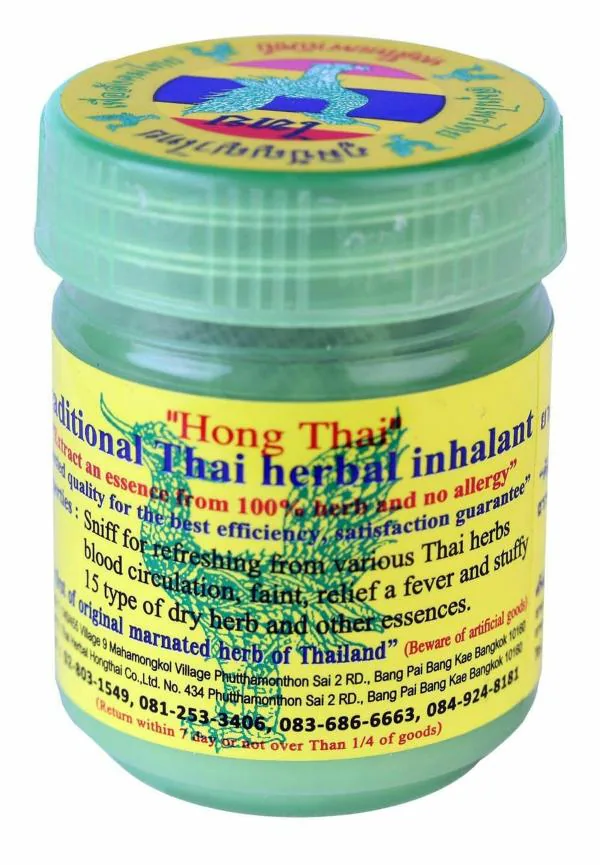 HONG THAI HERBAL INHALANT Fusine Herbal Hong Thai Inhalant for Cold, Sinus 15 g - JioMart