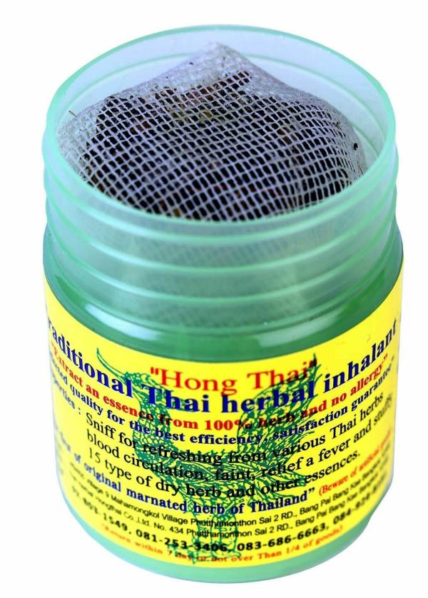 HONG THAI HERBAL INHALANT Fusine Herbal Hong Thai Inhalant for Cold, Sinus 15 g - JioMart