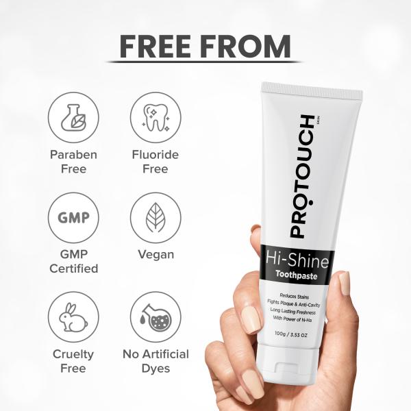 PROTOUCH Teeth Whitening Duo Teeth Whitening Pen Hi Shine Toothpaste ...