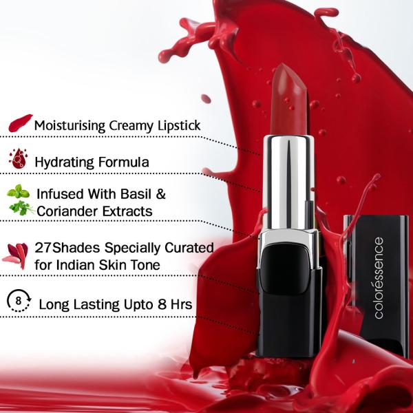 Coloressence Matte Lip Color Kashmir Kesar) - JioMart