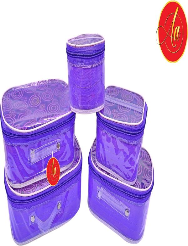 AA COLLECTION Purple_jalebi vanity box Vanity Box (Purple) - JioMart
