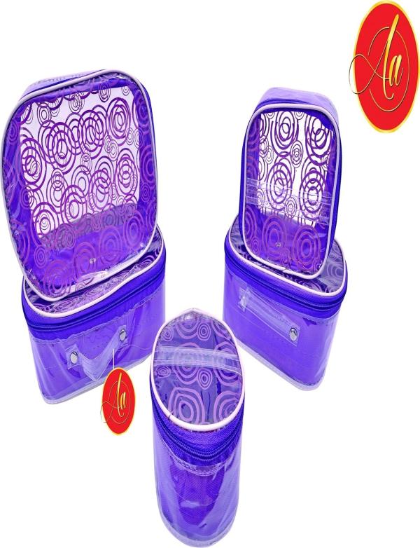 AA COLLECTION Purple_jalebi vanity box Vanity Box (Purple) - JioMart