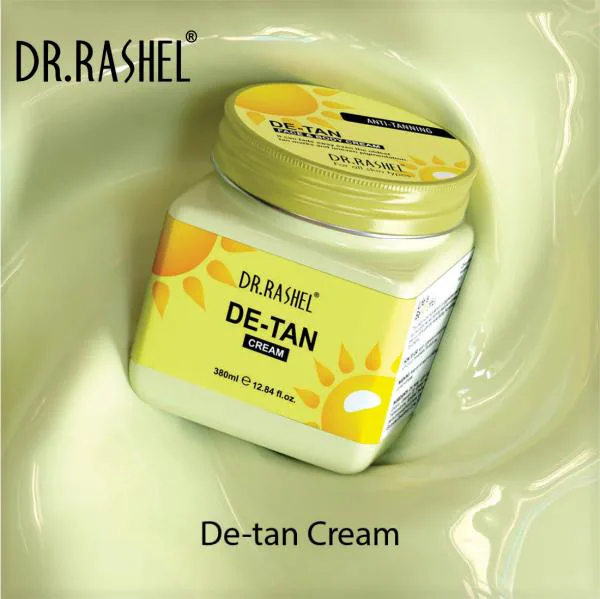 DR.RASHEL De-Tan Face Cream For Women and Men (380 Ml) | All Skin Types ...