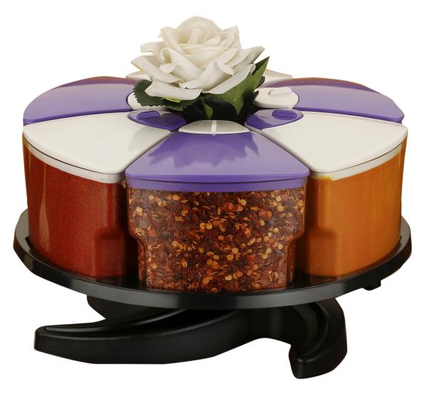 Cronus 360 Revolving Spice Rack Masala Rack Spice Box Masala Box Masala ...