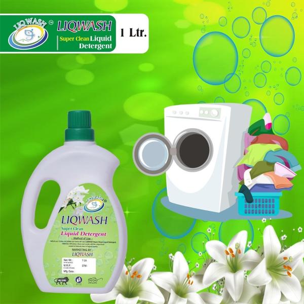 LIQ WASH Super Clean Liquid Detergent (3 L ) - JioMart