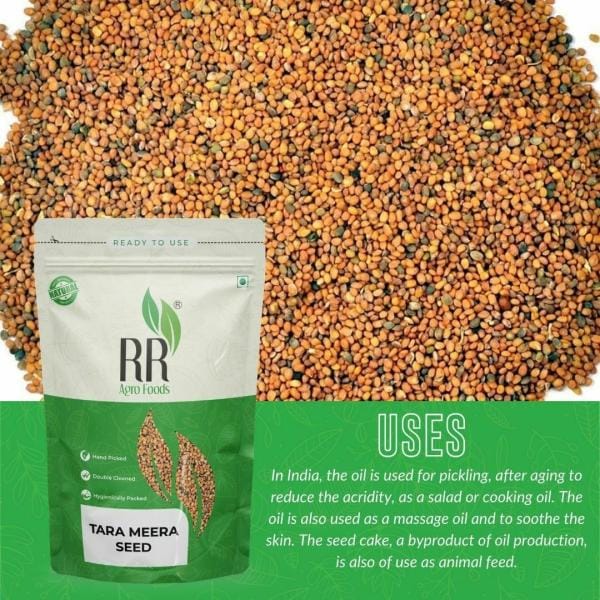 R R AGRO FOODS 100% Natural Taramira Seeds 500 GM | Tarameera Seed ...