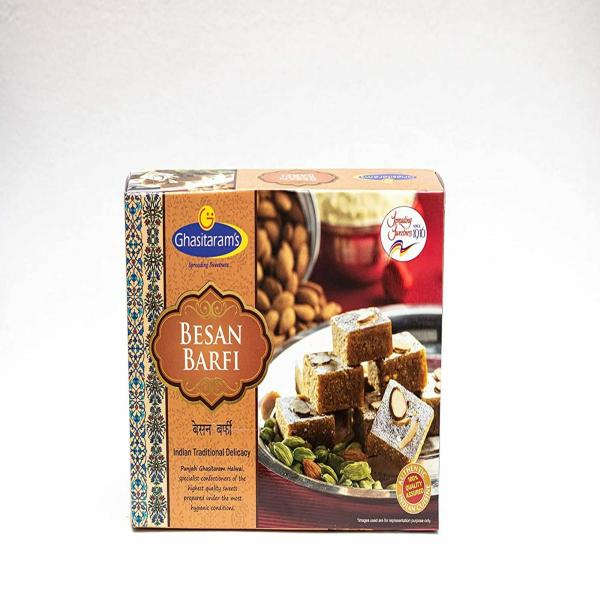 GHASITARAM'S Pure Besan Barfi For Every Traditional Festival, Indian ...