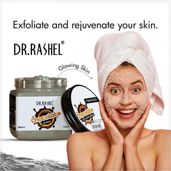 Dr.Rashel CHOCOLATE Scrub for Reducing Darkspot , Glowing ...