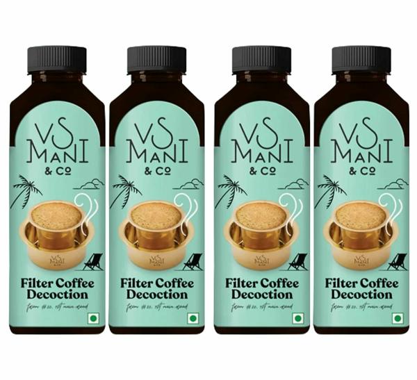 VS MANI & CO. Ready to Use South Indian Filter Coffee Decoction - 220ml ...
