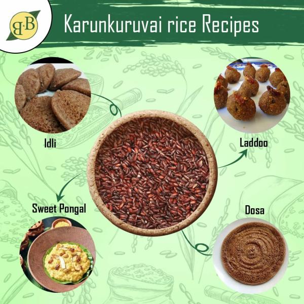 B&B Organics Karunkuruvai Rice (25 kg) - JioMart