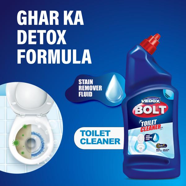 Vedox Home (Free Dishwash Gel 500ML) (Floor Cleaner 1L+ Toilet Cleaner ...