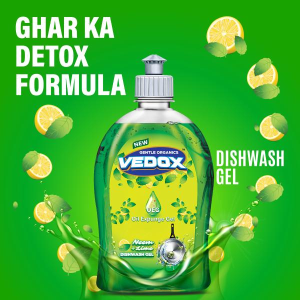 Vedox Home (Free Dishwash Gel 500ML) (Floor Cleaner 1L+ Toilet Cleaner ...