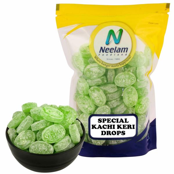 Neelam Foodland Special Kachi Keri Drops (Kachi Keri Candy), 250G - JioMart