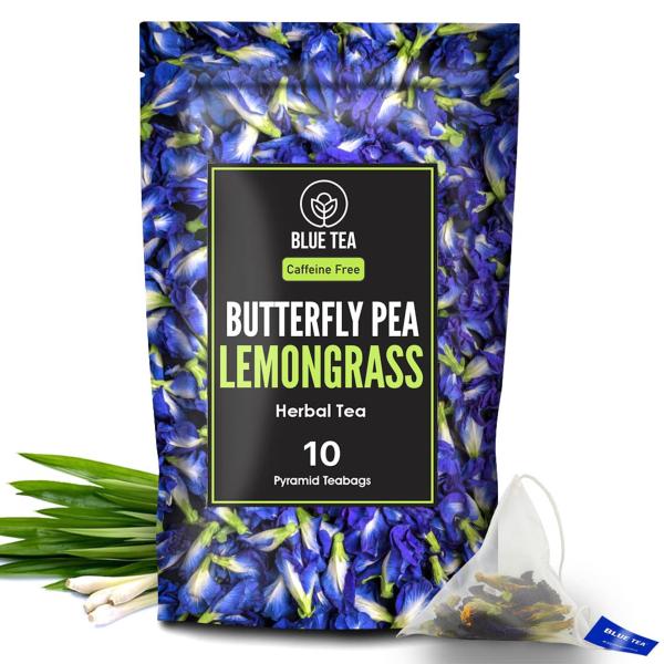 Blue Tea Lemongrass Iced Teas -10 Tea Bags - JioMart
