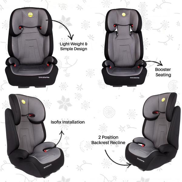 Tiffy & Toffee Legacy Car Seat | Forward Facing for Grownups 15 Kg to ...