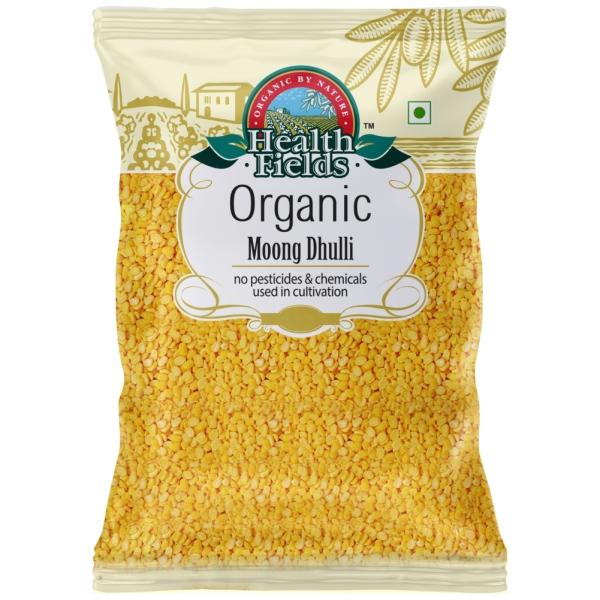 HealthFields Organic Moong Dhuli - 500 Gm - JioMart
